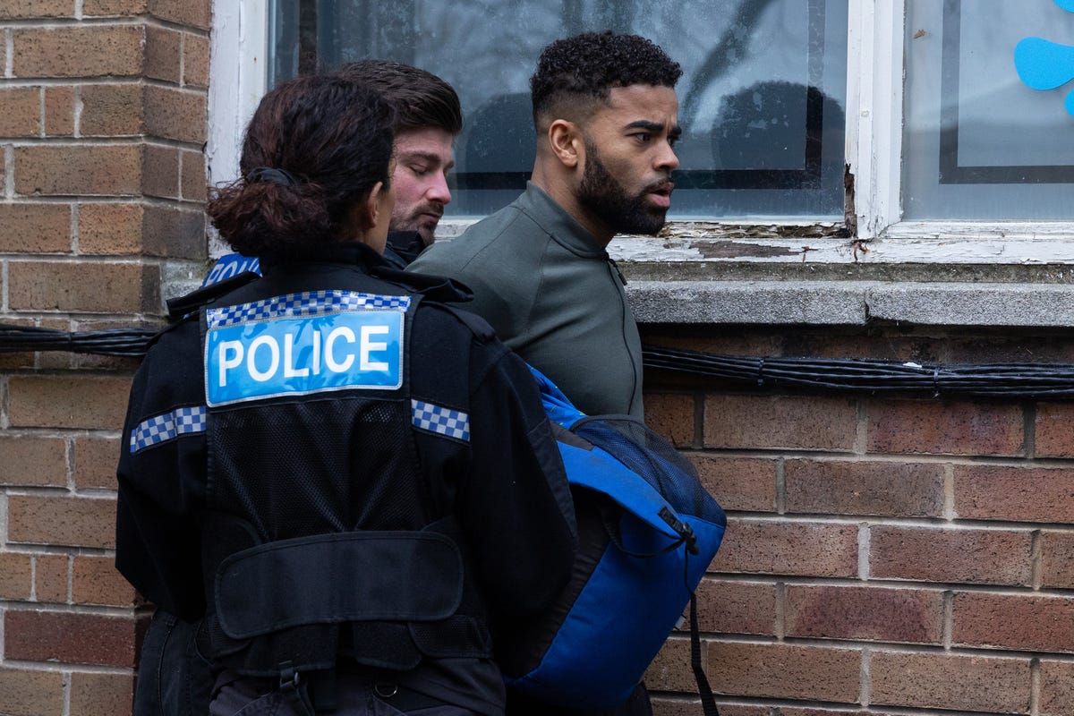 Hollyoaks confirms Prince McQueen's shock arrest as drugs story takes ...