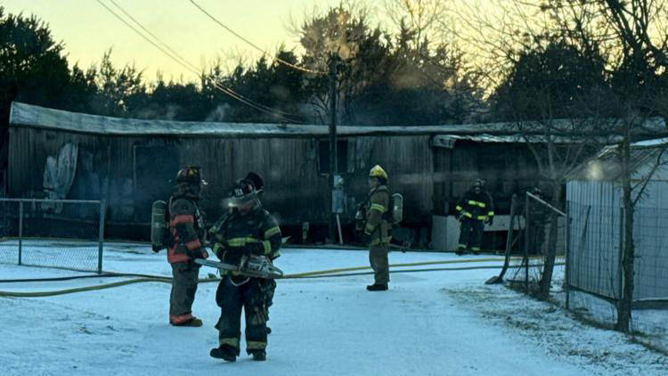 Bell County fire departments battle mutual aid fire