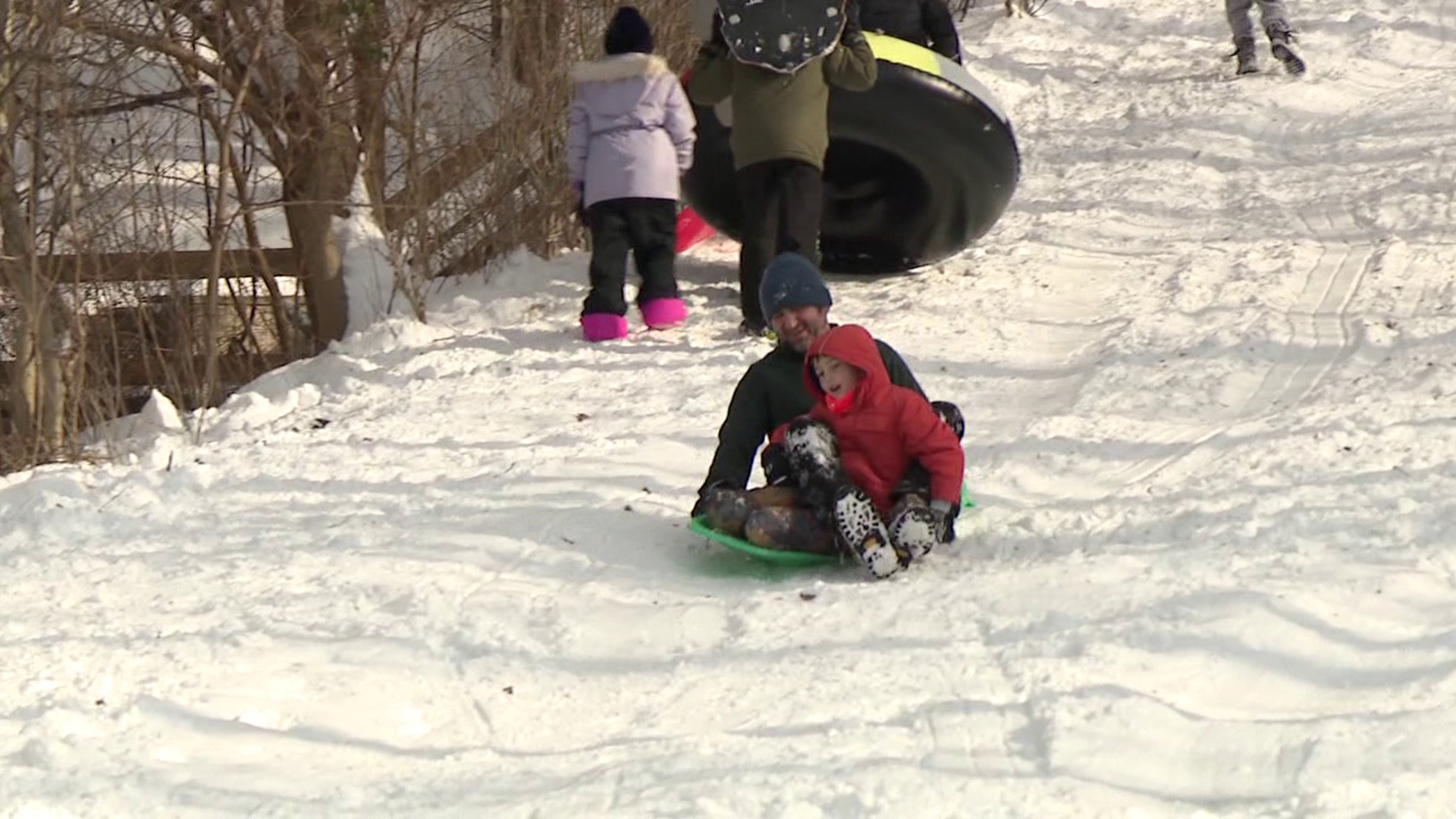 Lewisburg residents grapple with snowstorm cleanup while kids enjoy ...
