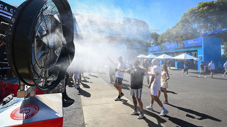 Australian Open live: Day 10 schedule altered as 45C temperatures ...