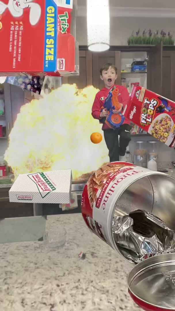 Freeze gun Nerf war #shorts