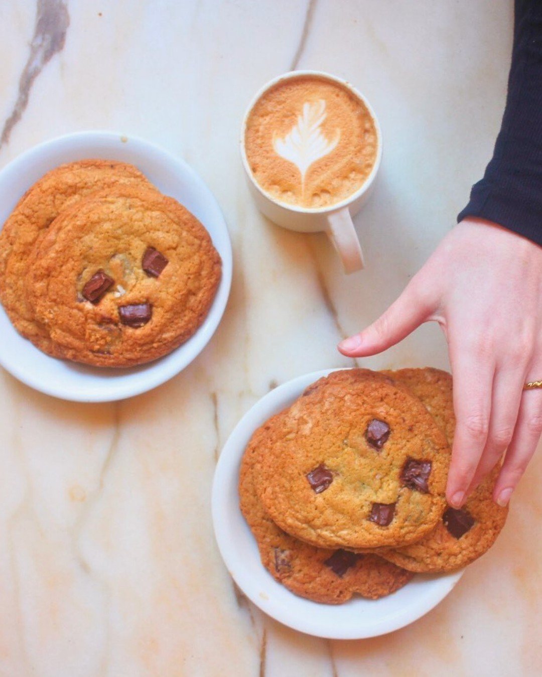 Think Coffee cookie giveaway, NYC