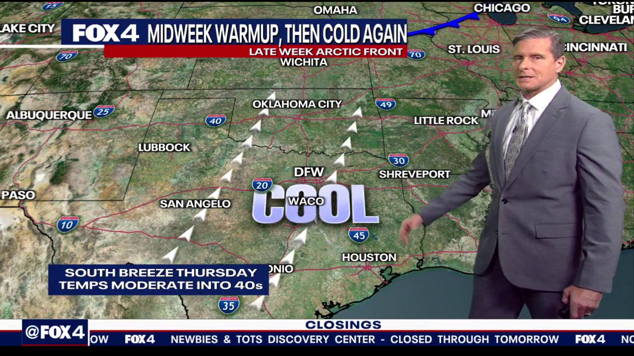 Dallas weather: Jan. 26 evening forecast