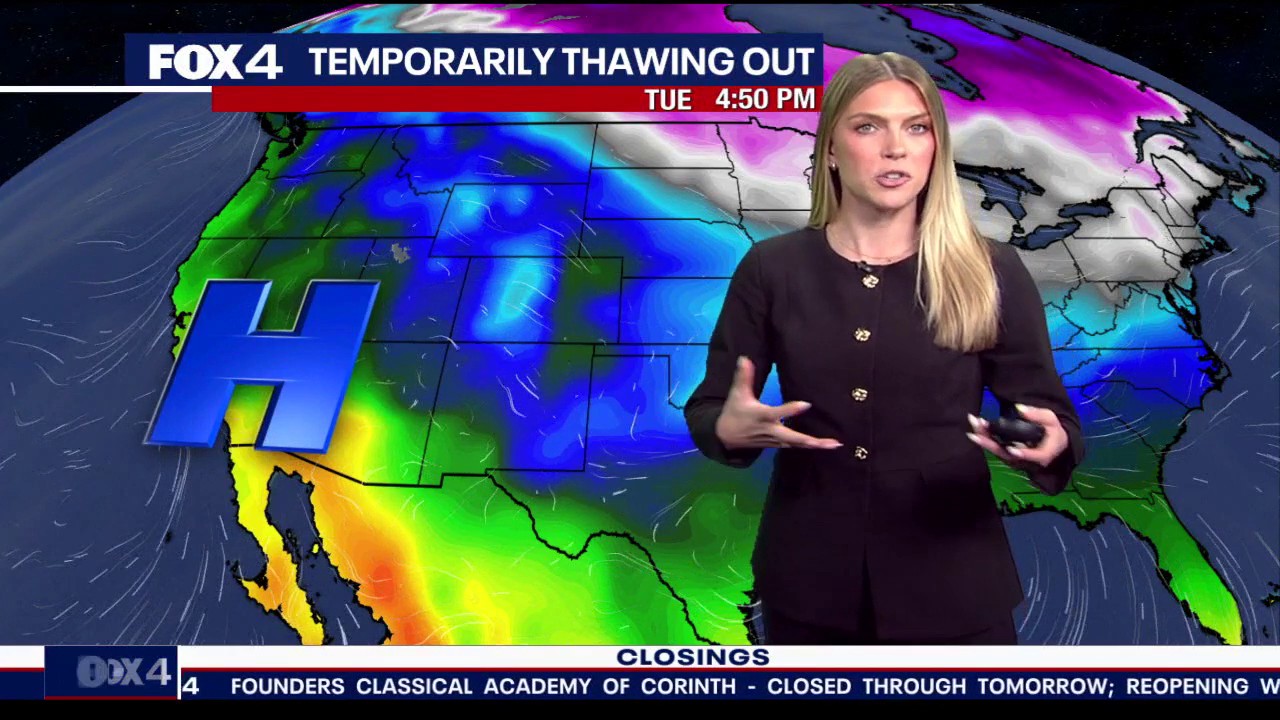 Dallas weather: Jan. 26 afternoon forecast