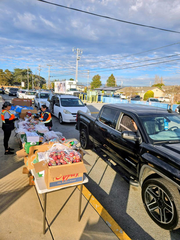 Central Coast nonprofits team up to feed 100 families at Live Oak food ...