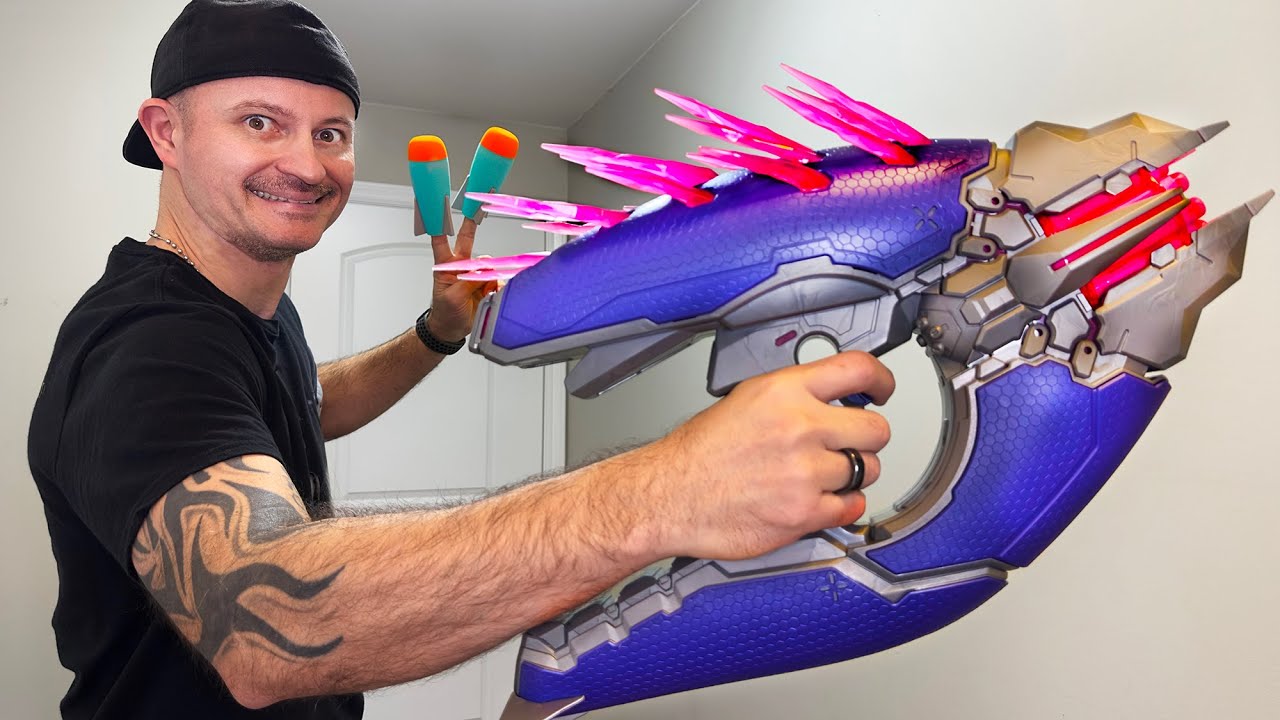 Nerf heavy: Making of Halo Needler!