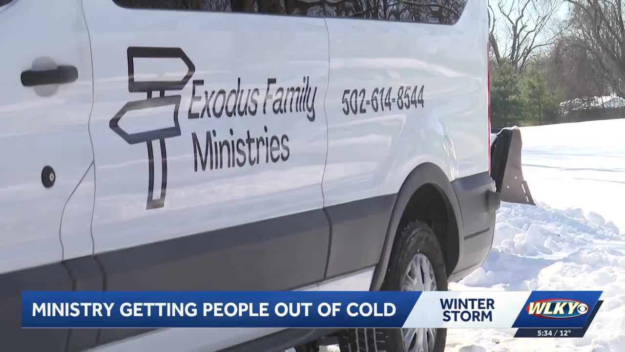 Exodus Family Ministries helps people get out of extreme cold