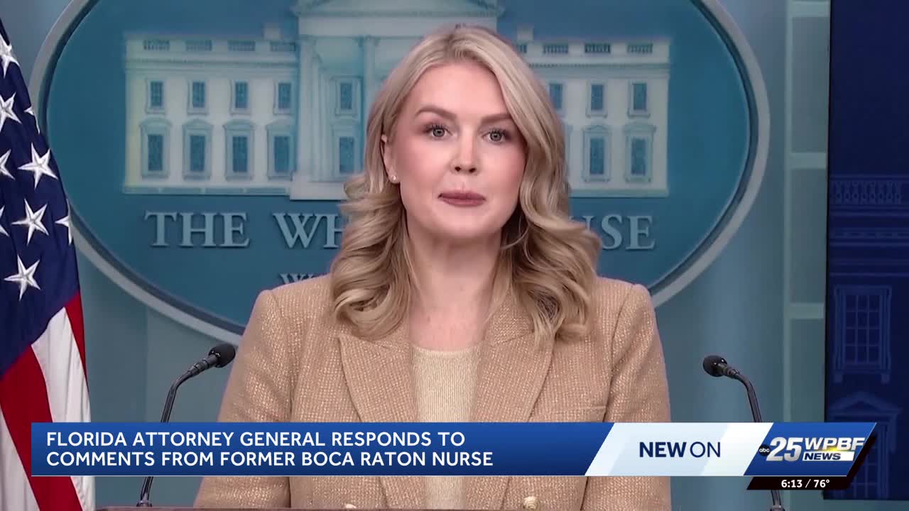 Florida nurse's social media comments about White House press secretary ...