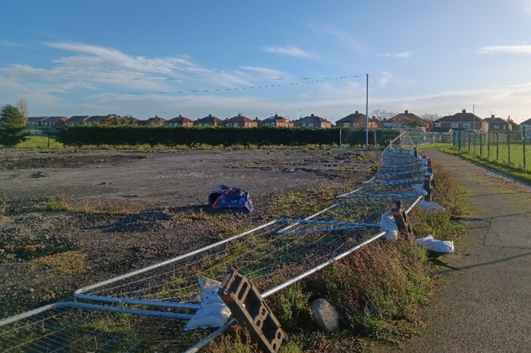 Neglected play equipment to be removed as new synthetic sports pitch ...