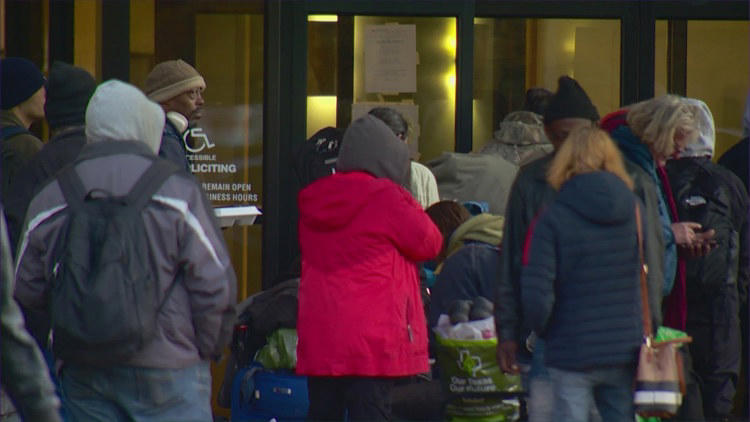 Austin sees record turnout at warming shelters amid weekend cold snap