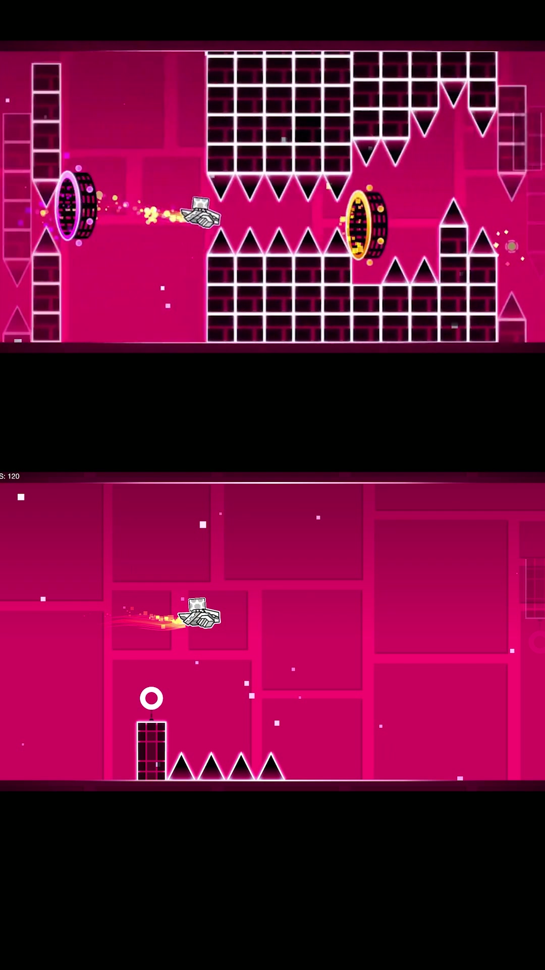 Comparison of difficulties in Stereomadness #shorts