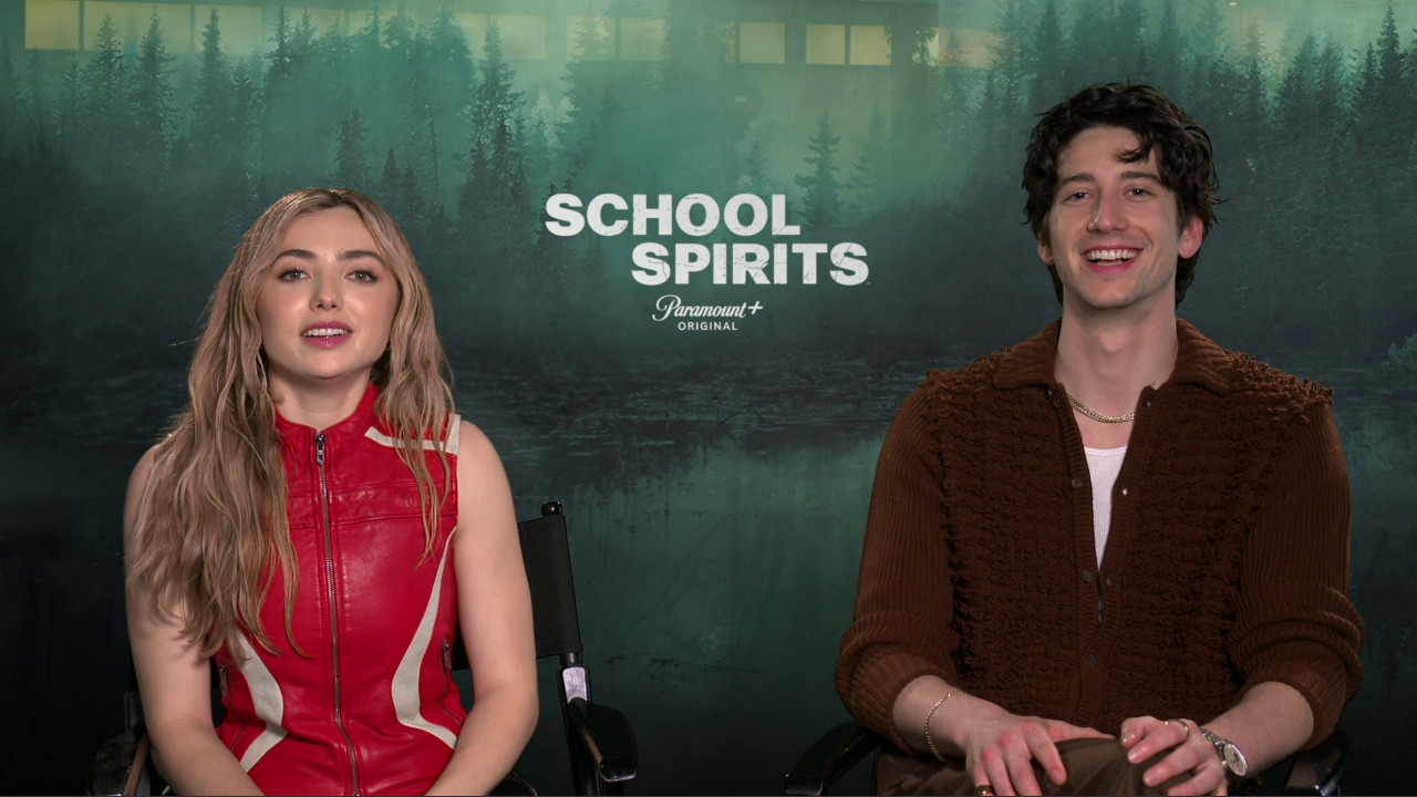 Peyton List and Milo Manheim talk S3 of 'School Spirits'