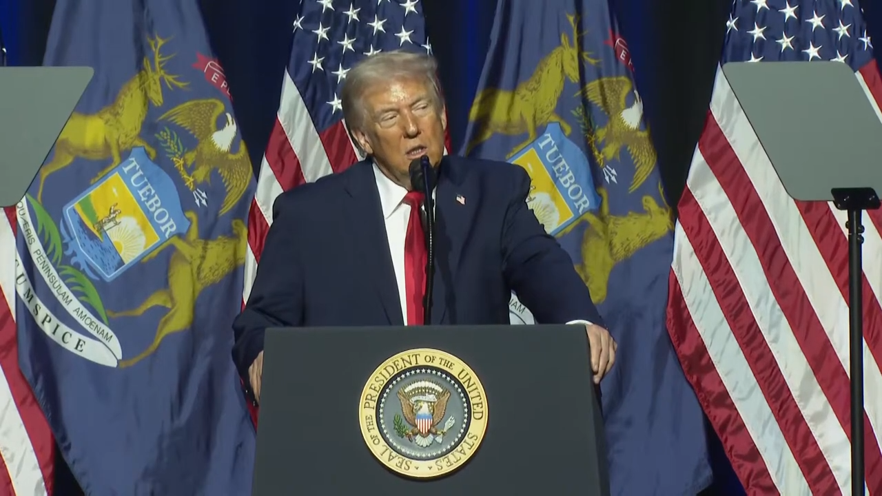 'The map was virtually all red': Trump brags about 'landslide' election ...