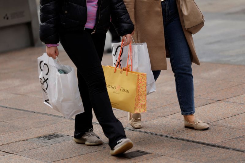 Irish consumer sentiment improves to nine-month high