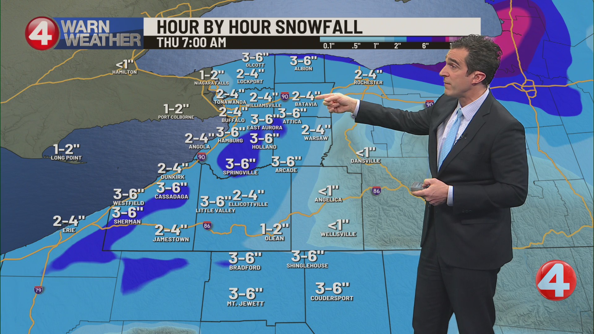 Buffalo weather update: 6 p.m., 1/26/26