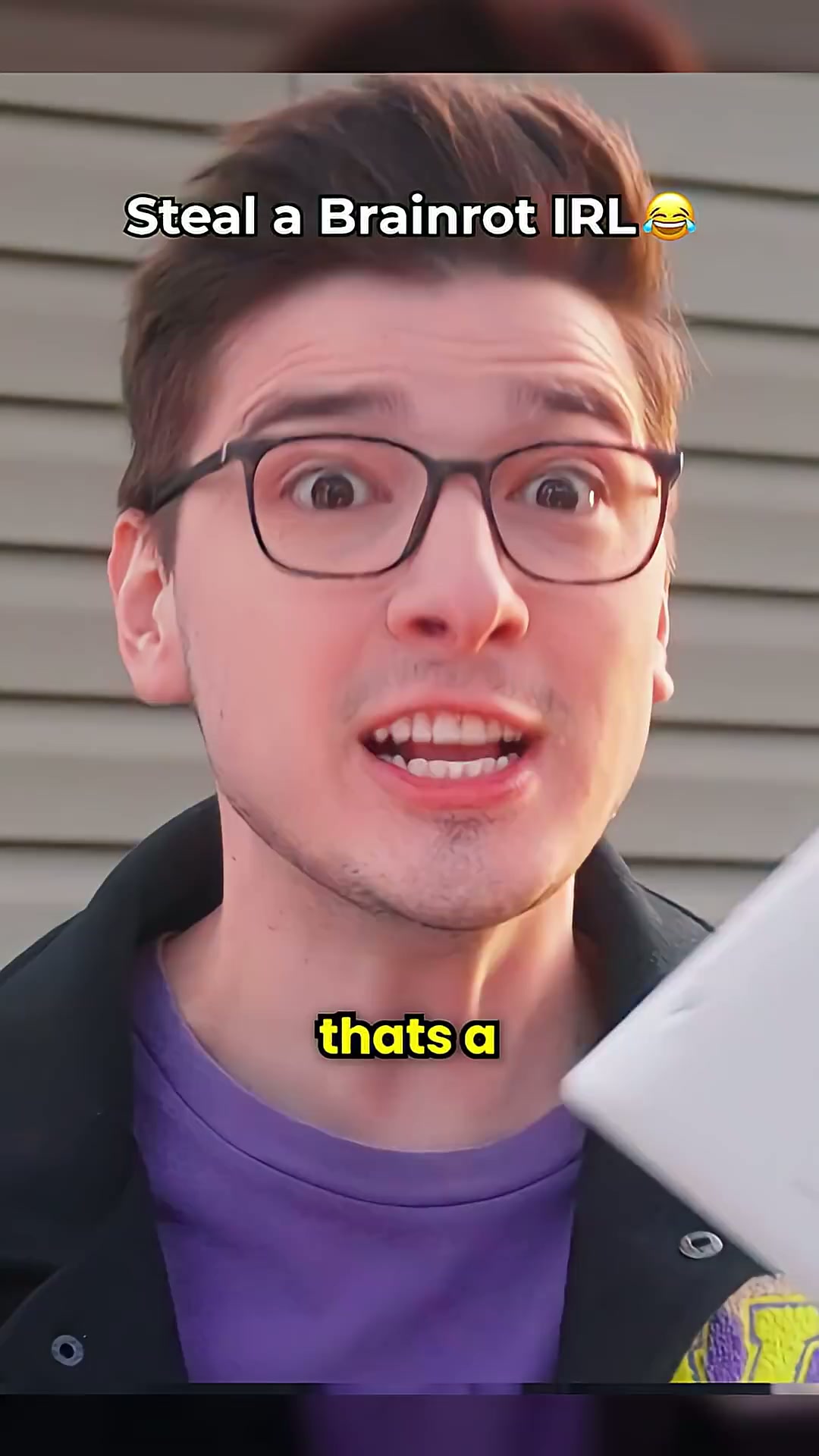 Steal a brainrot in real life 😂