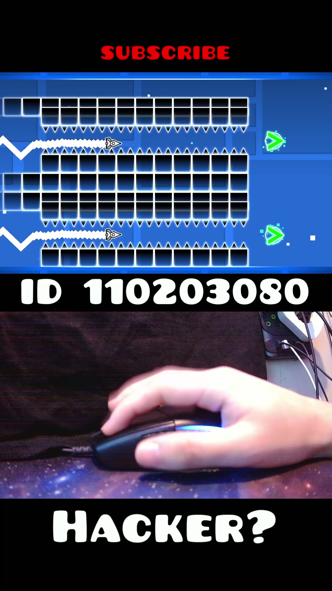 HACKER complete IMPOSSIBLE spam challenge #shorts #deluxe12