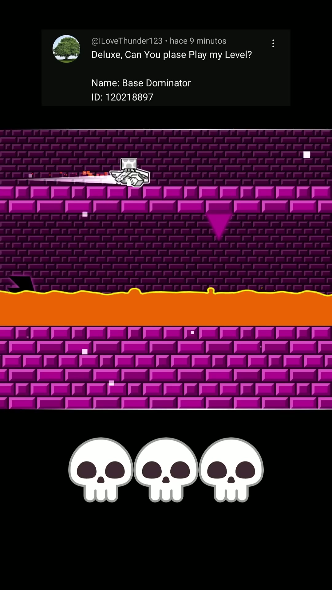 Base Dominator part 2 #geometrydash #gdupdate #gd #deluxe12