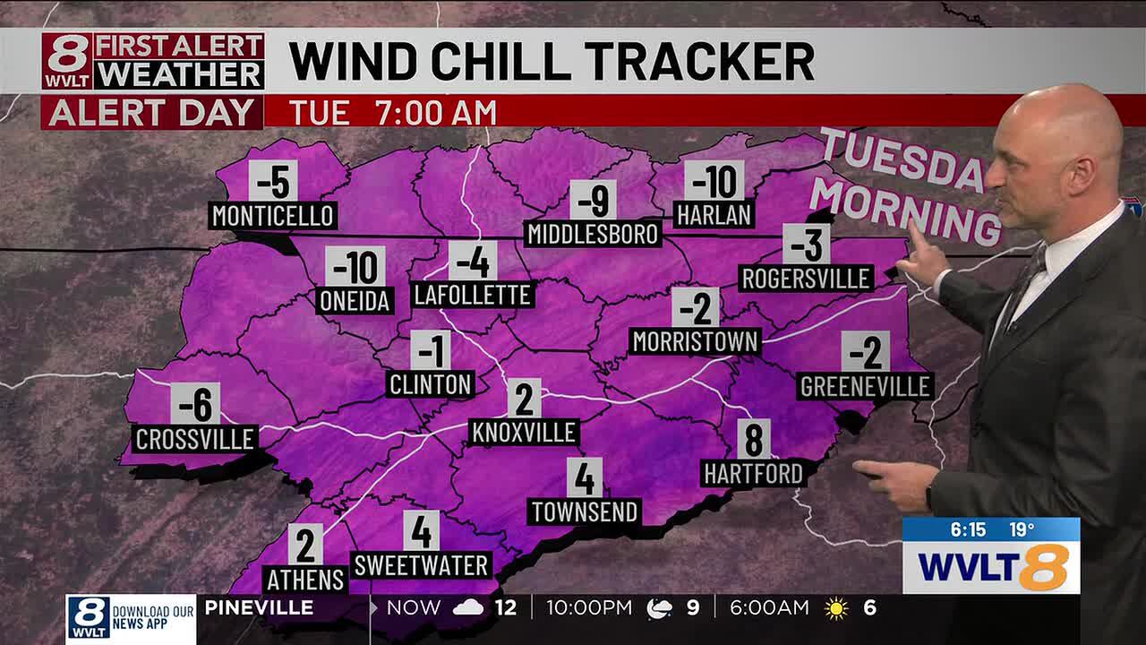 First alert to the coldest night of the winter season