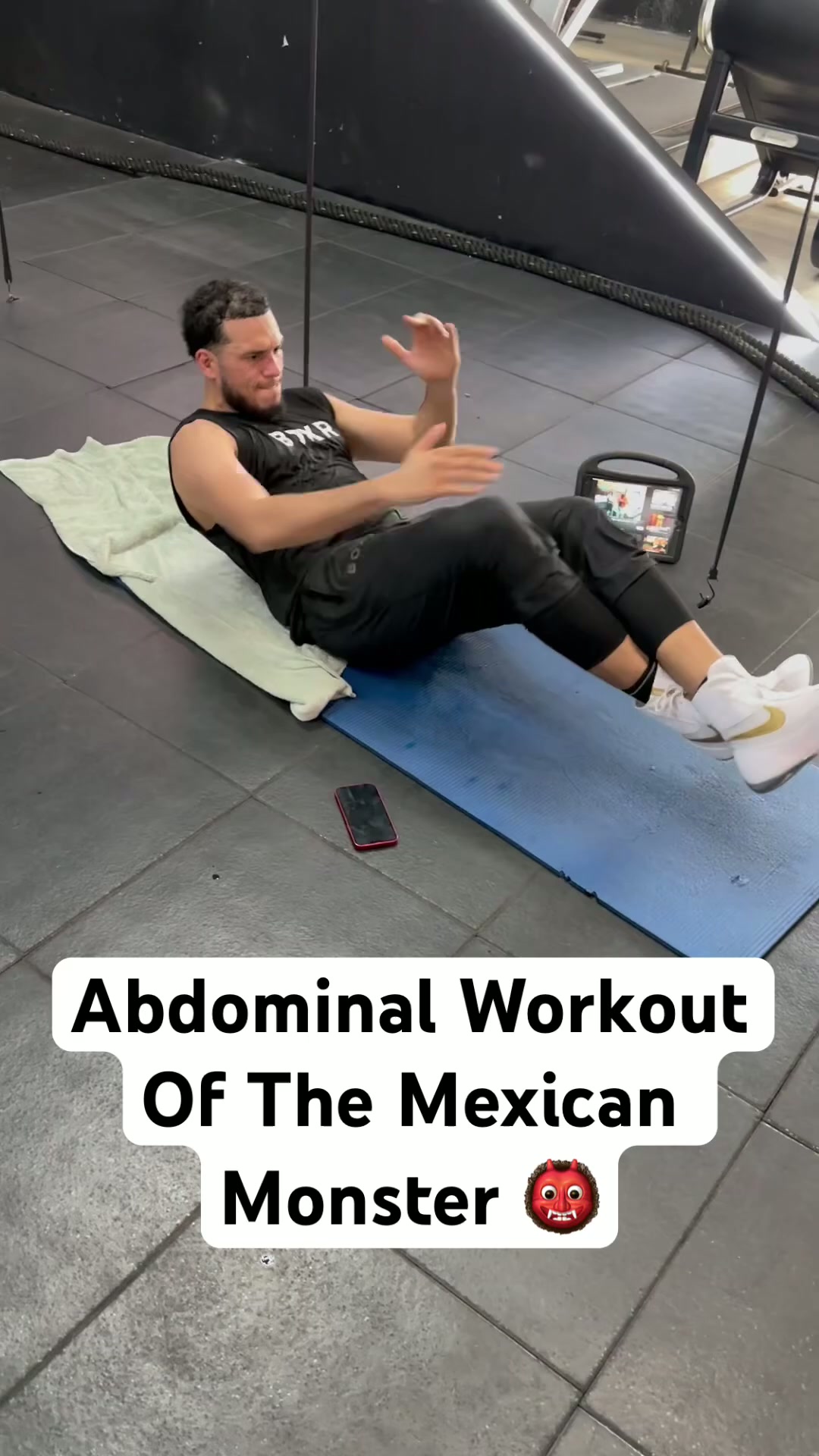 David Benavidez the Mexican 🇲🇽 monster 👹 abdominal workout