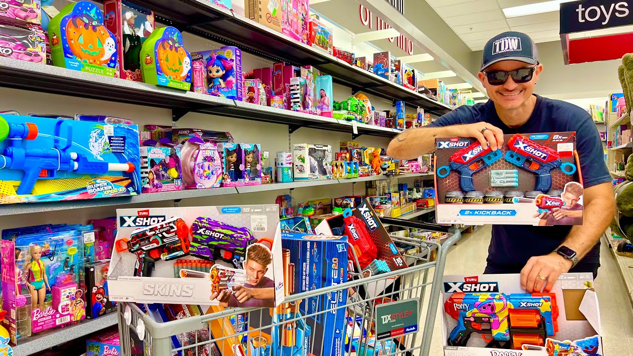 Nerf guns at superstore