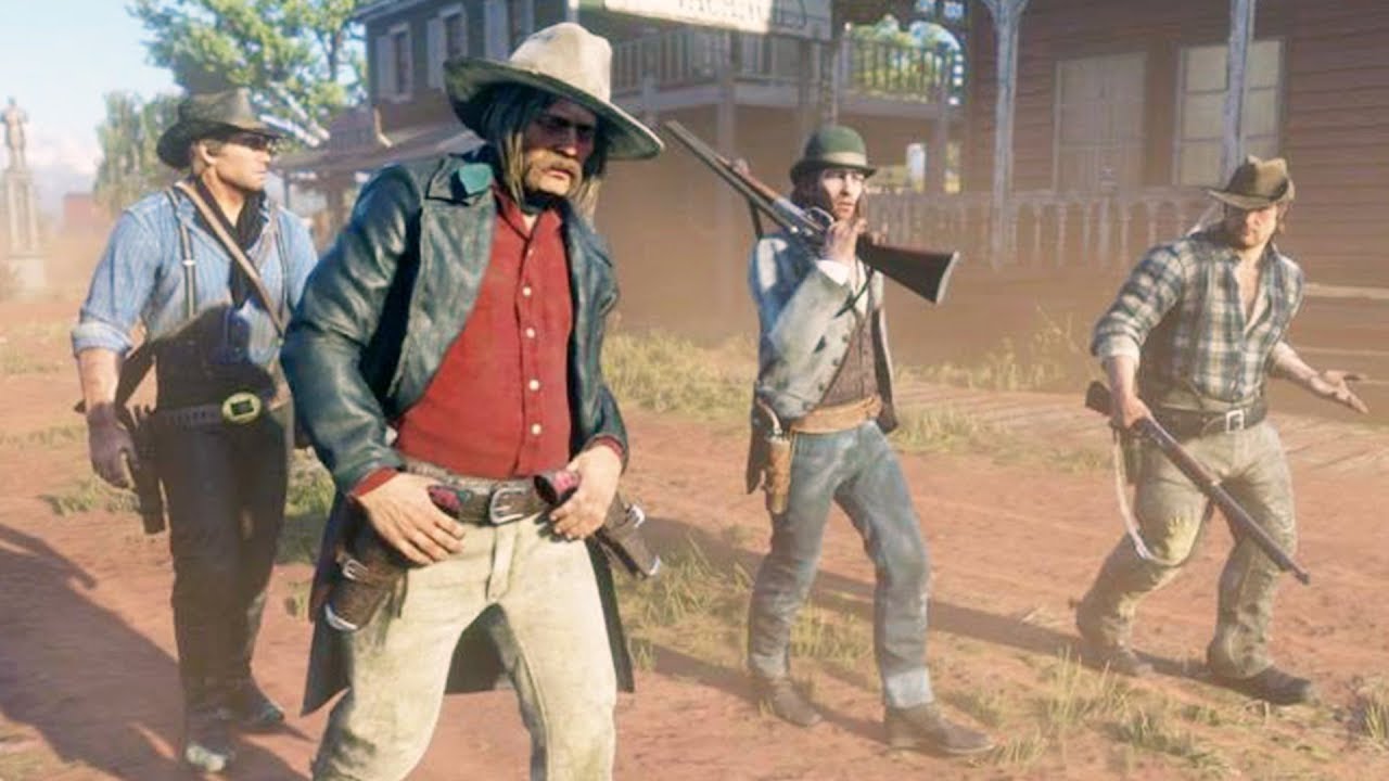 I got bullied by my hater then my posse showed up | Red Dead Redemption ...