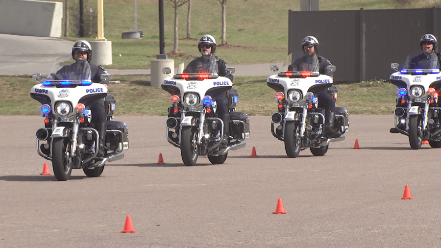 Tampa Police’s motor unit gears up for Gasparilla