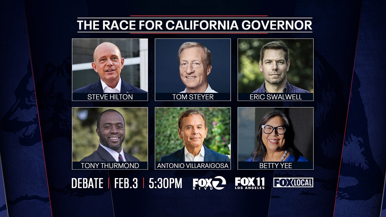 California governor debate: Meet the candidates