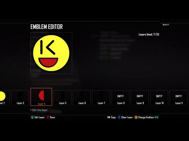 Call of Duty: Black Ops 2 emblem tutorial - iSekC logo