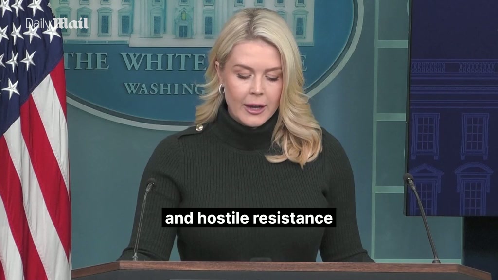 Karoline Leavitt blames Democratic leaders for MN shootings