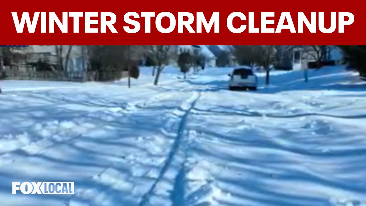 Winter storm cleanup continues in Montgomery County