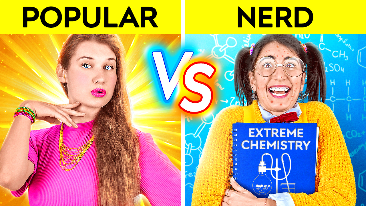 24-hour challenge: Nerds vs. popular kids – who wins?