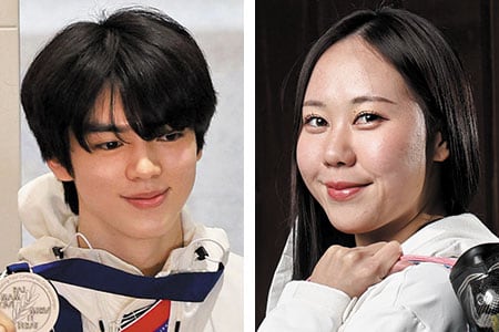 Cha Jun-hwan, Park Ji-woo named flag bearers for 2026 Olympics