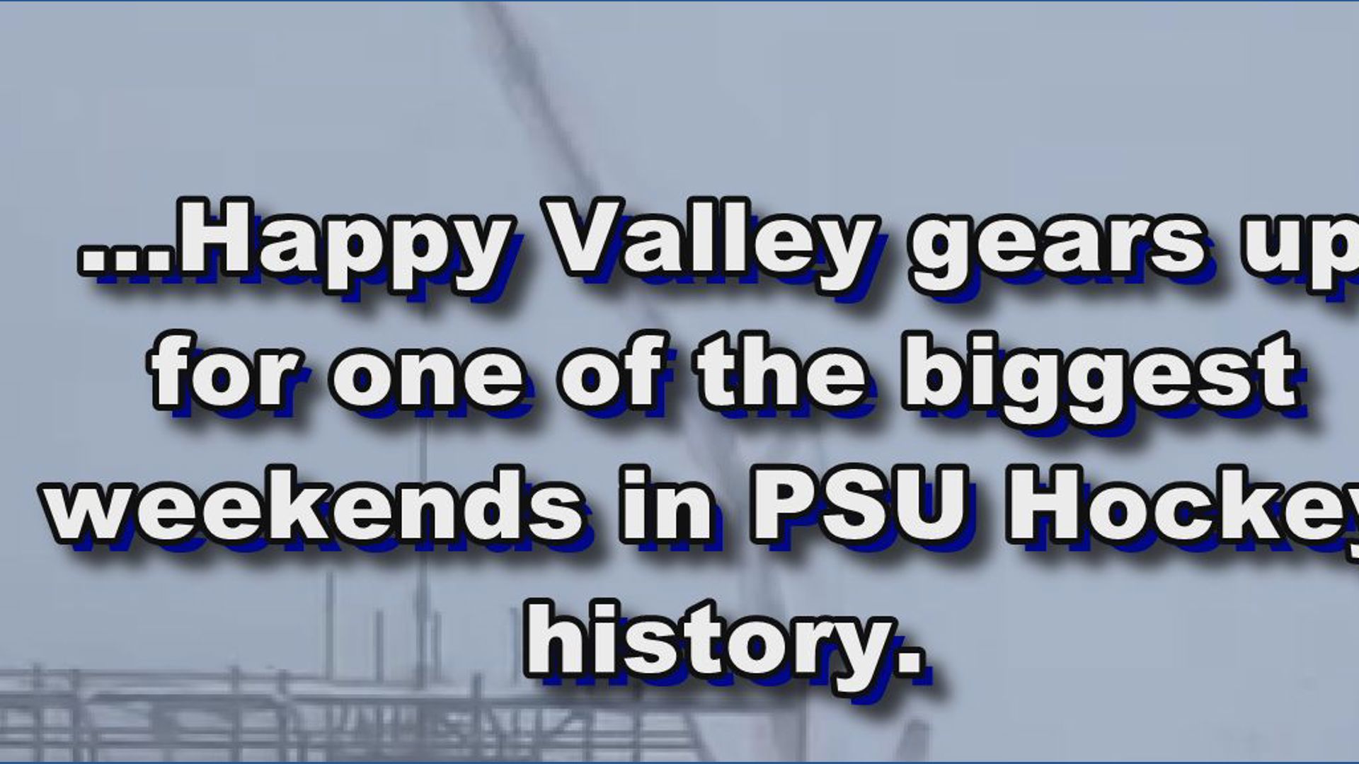 Penn State hockey teams and public skate takeover Beaver Stadium