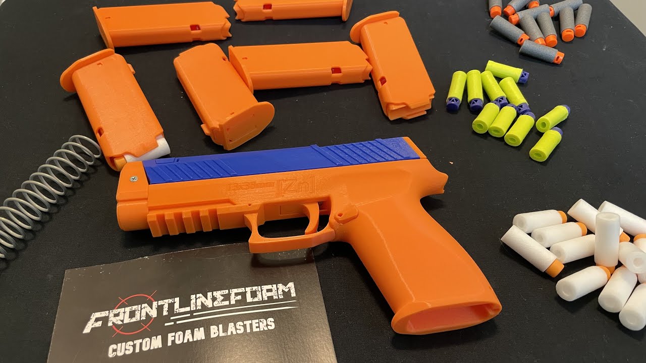 Nerf vs Zinc 2.o Blaster | Review by MacDannyGun
