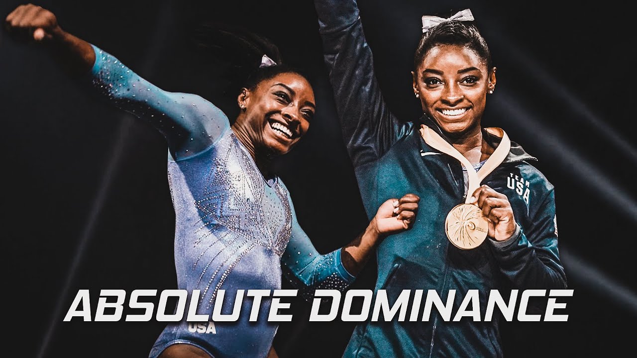 She won by a full point | The sheer dominance of Simone Biles