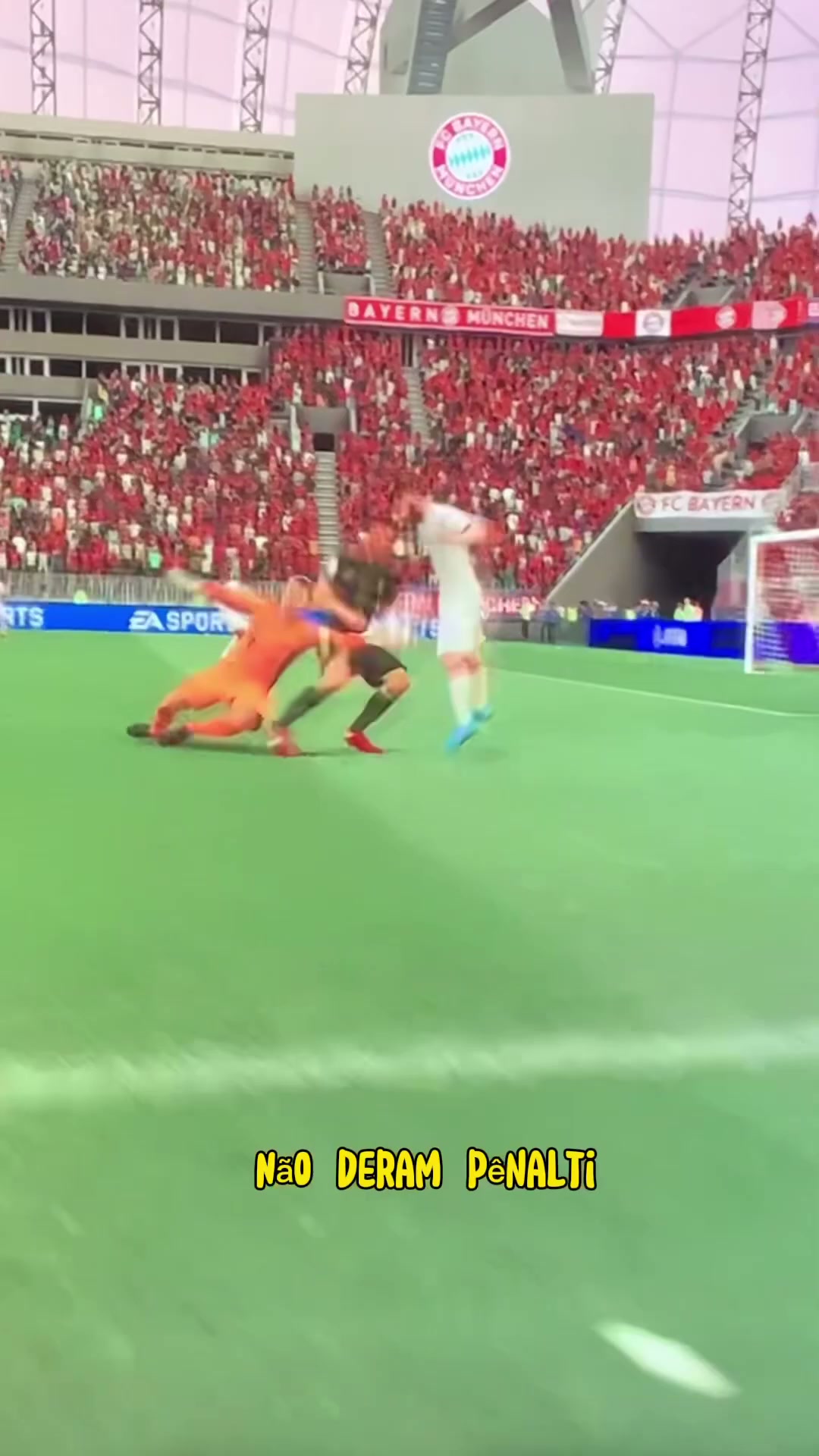 Goleiro foi na voadora no Messi #futebol #futebolmeme #messi #ps4 #fifa ...