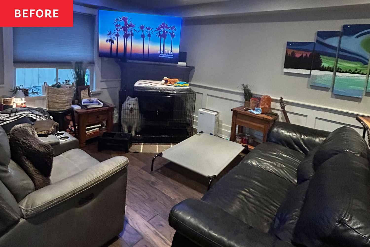 See how a stager transformed this dark 'bachelor pad' into a light ...