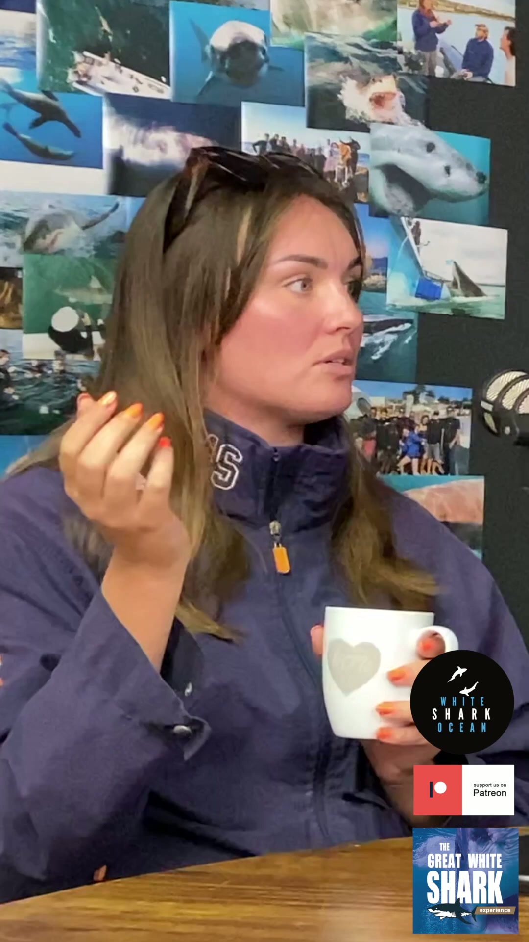 Sasha Dines, Port and Starboard, The Great White Shark Experience podcast