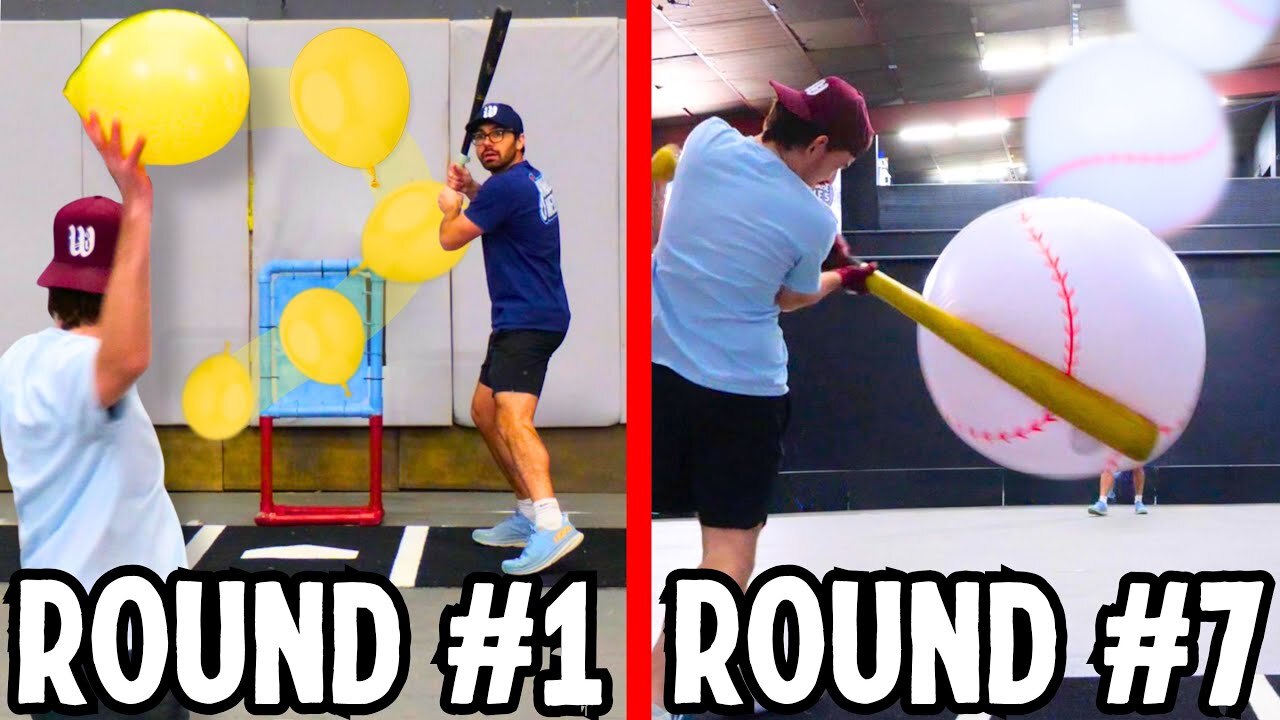 We played the world's hardest home run derby