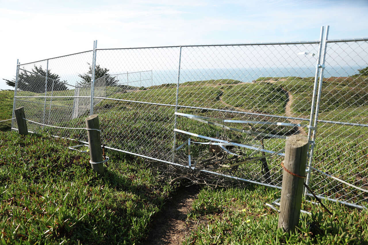 Convicted art swindler erected fence blocking popular path to San Mateo ...