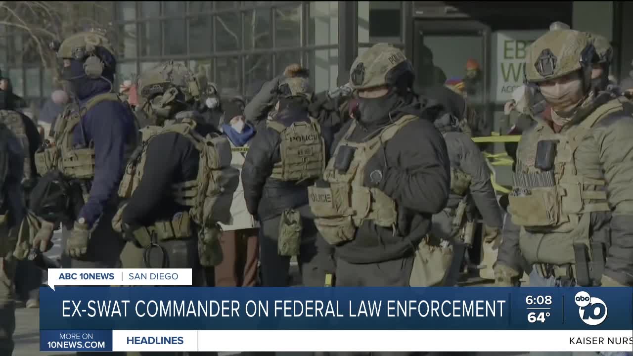 Retired SDPD commander shares insights on federal law enforcement after ...