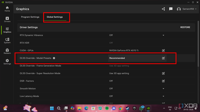 NVIDIA won’t let you quick-switch DLSS models, so I found a way to do it