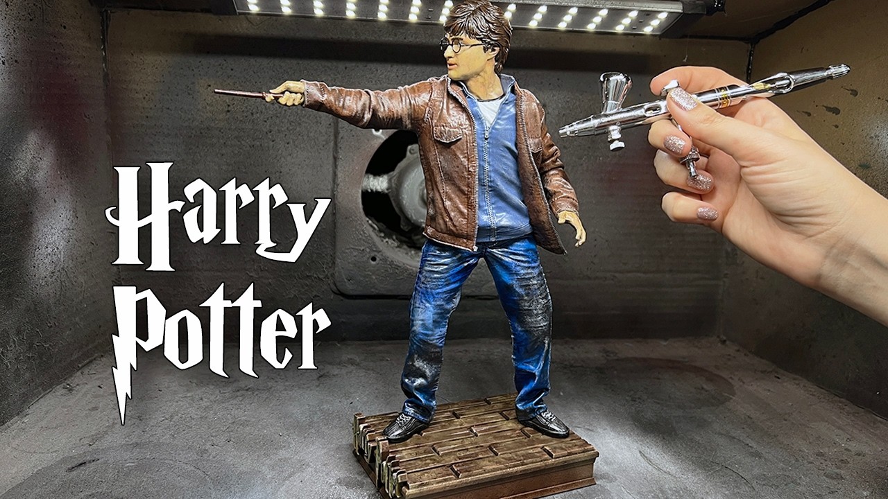 3D printing and painting Harry Potter like magic