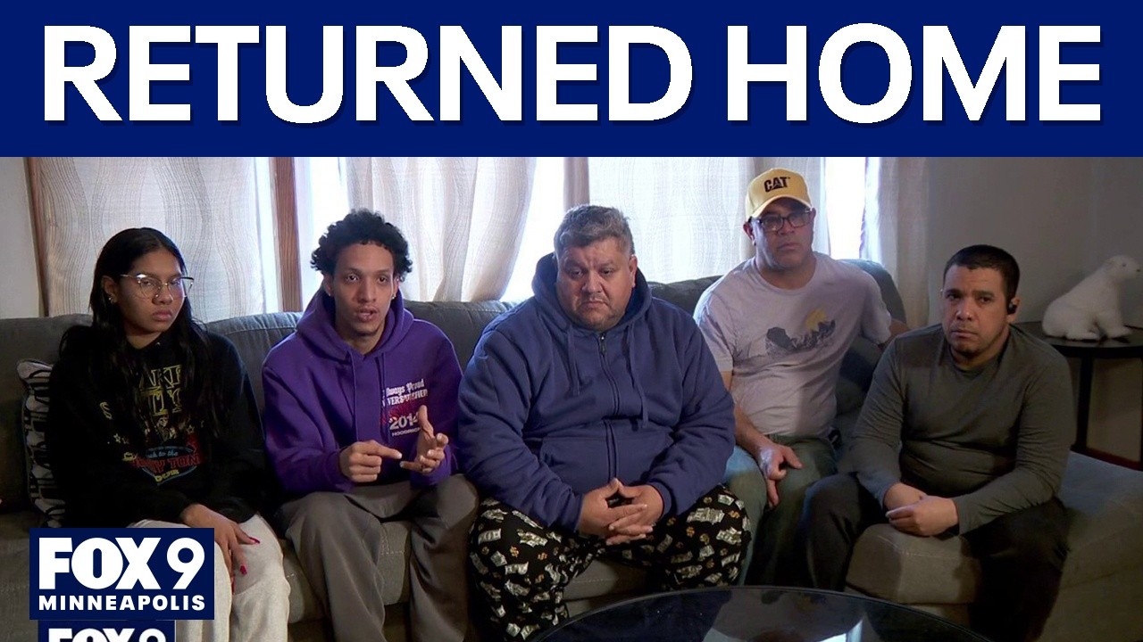 Detained family returns home to St. Paul