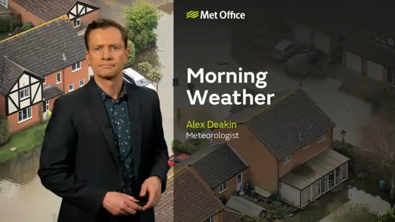 Met Office Tuesday morning weather forecast 27/01/2026