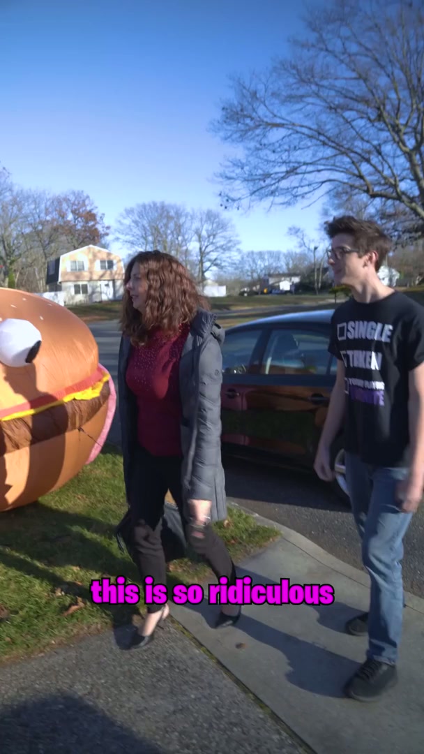 I pranked my mom using Fortnite inflatables and spent three weeks ...
