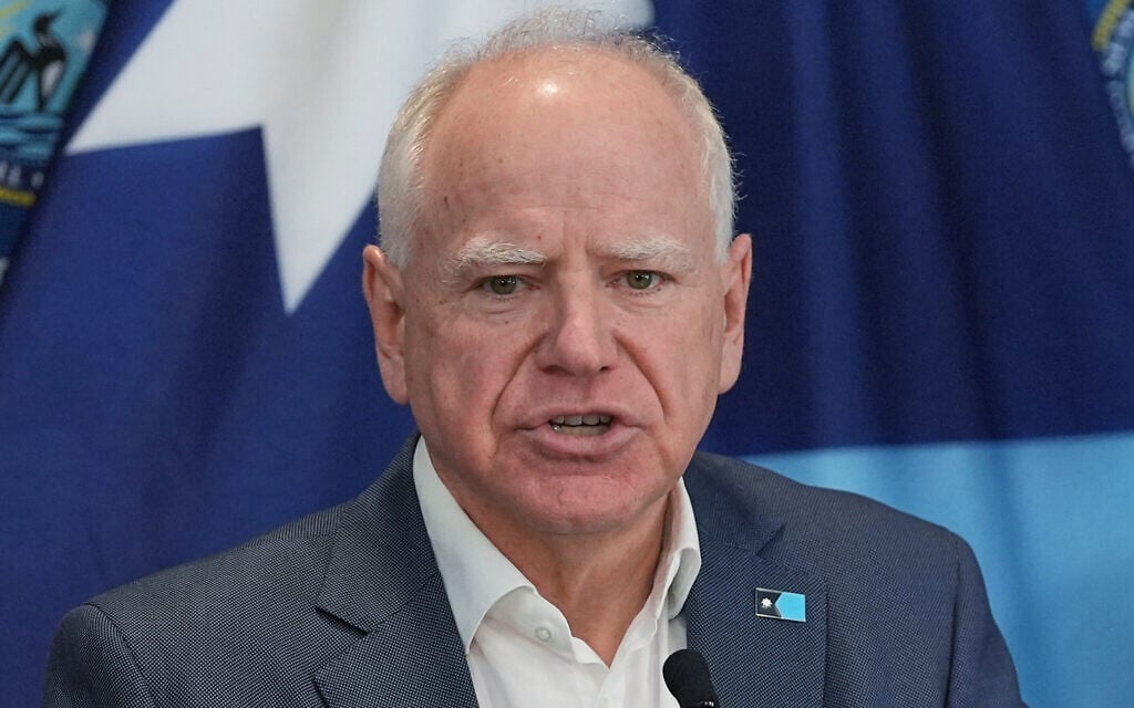 Minnesota governor invokes Anne Frank while decrying ICE, drawing ...