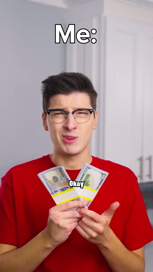 A humorous skit about discovering a million dollars and the antics of ...