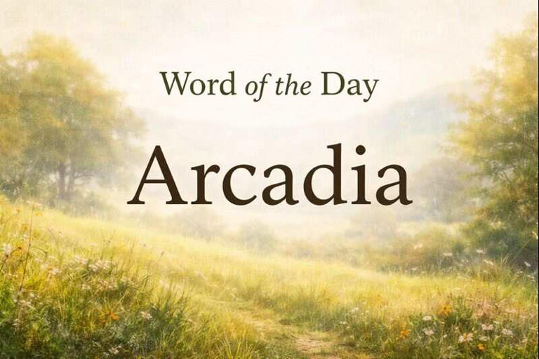 Word of the day: Arcadia